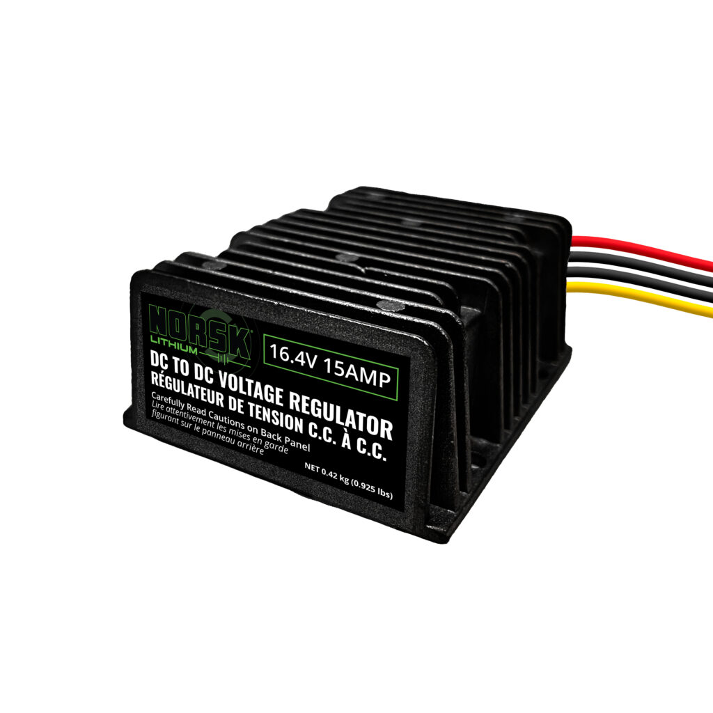 EVO-TEC™ 16.4V 15A DC to DC Voltage Regulator - Norsk Lithium