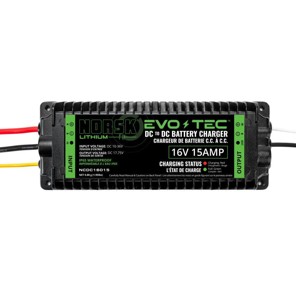 EVO-TEC™ 16V 15A DC to DC Charger - Norsk Lithium