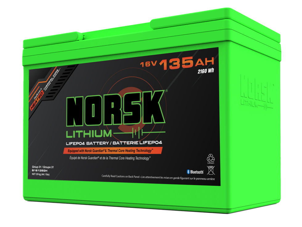 #1 Best Heated Lithium Battery – Thermal Core Heating - Norsk Lithium